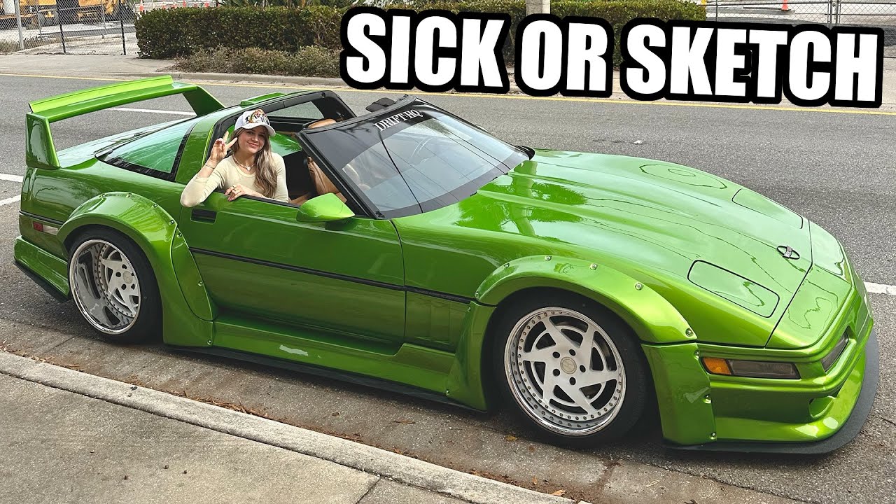 JDM-Powered Corvette C4 Goes for First Street Drive - autoevolution