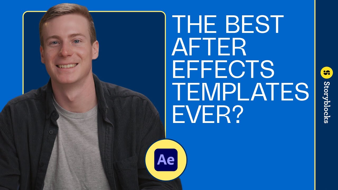 5 simple After Effects templates - Storyblocks tutorial