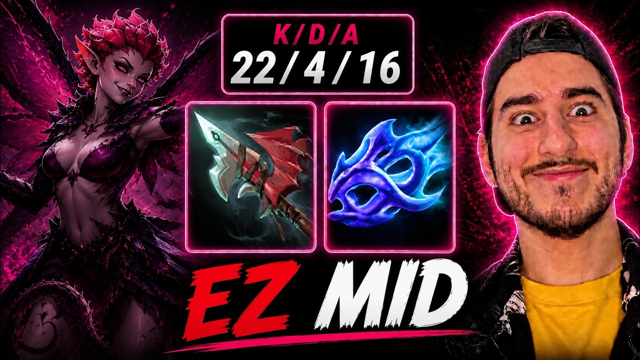 Snowball Every Game with Dark Willow Mid (8500 MMR)