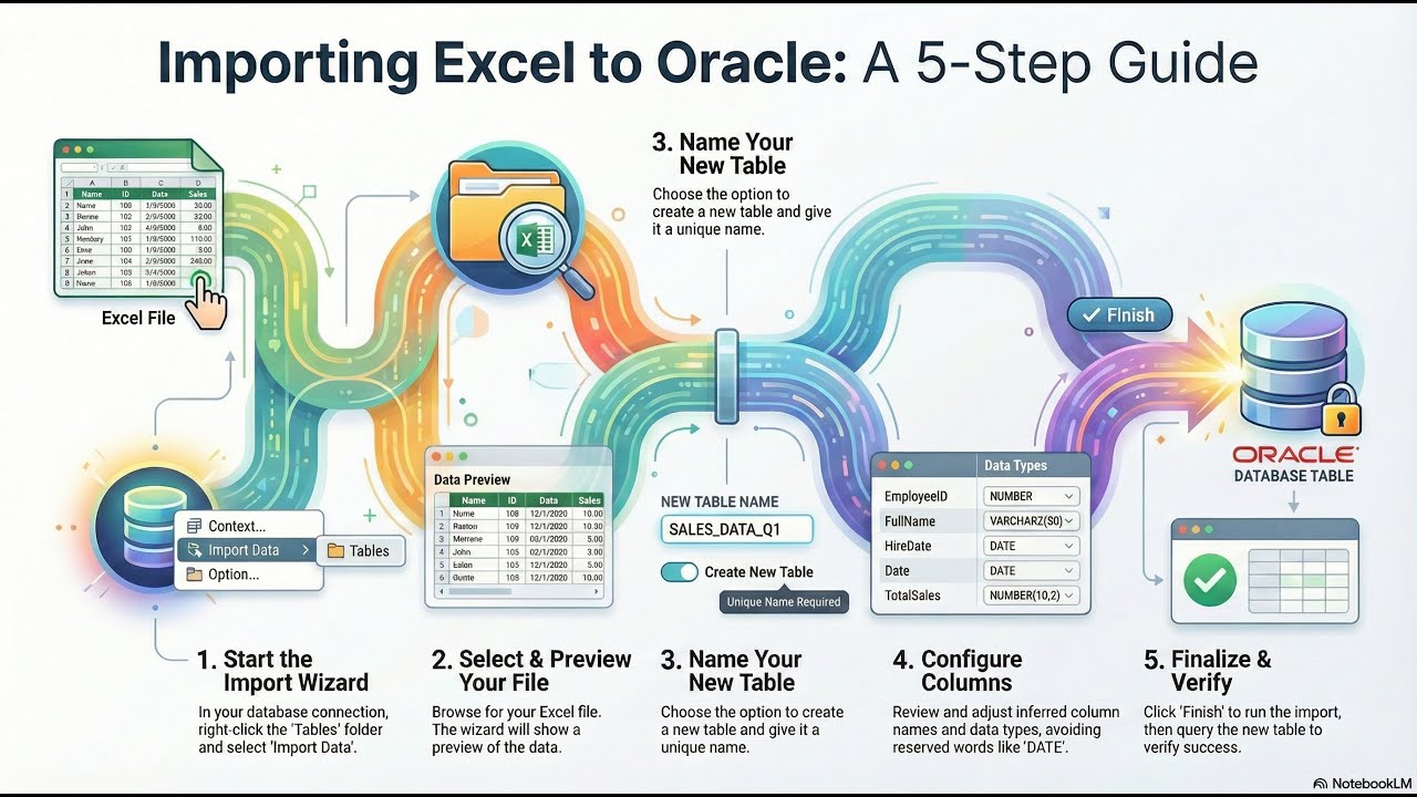 Import Excel Data into an Oracle Database