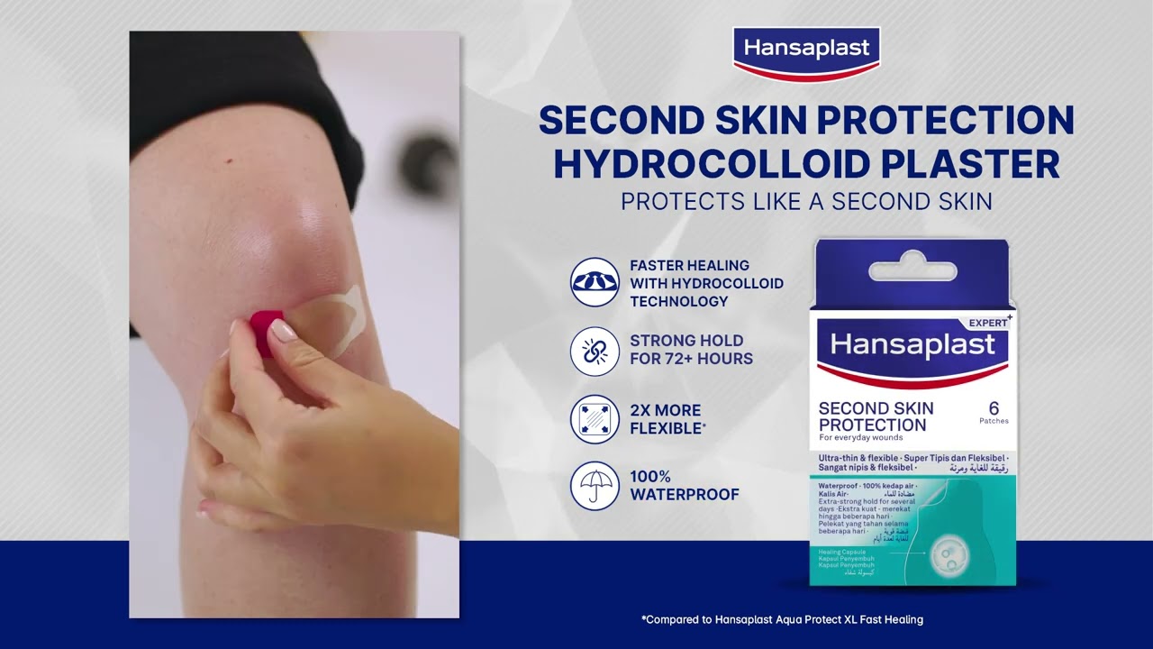 ASMR | Hansaplast Second Skin Protection
