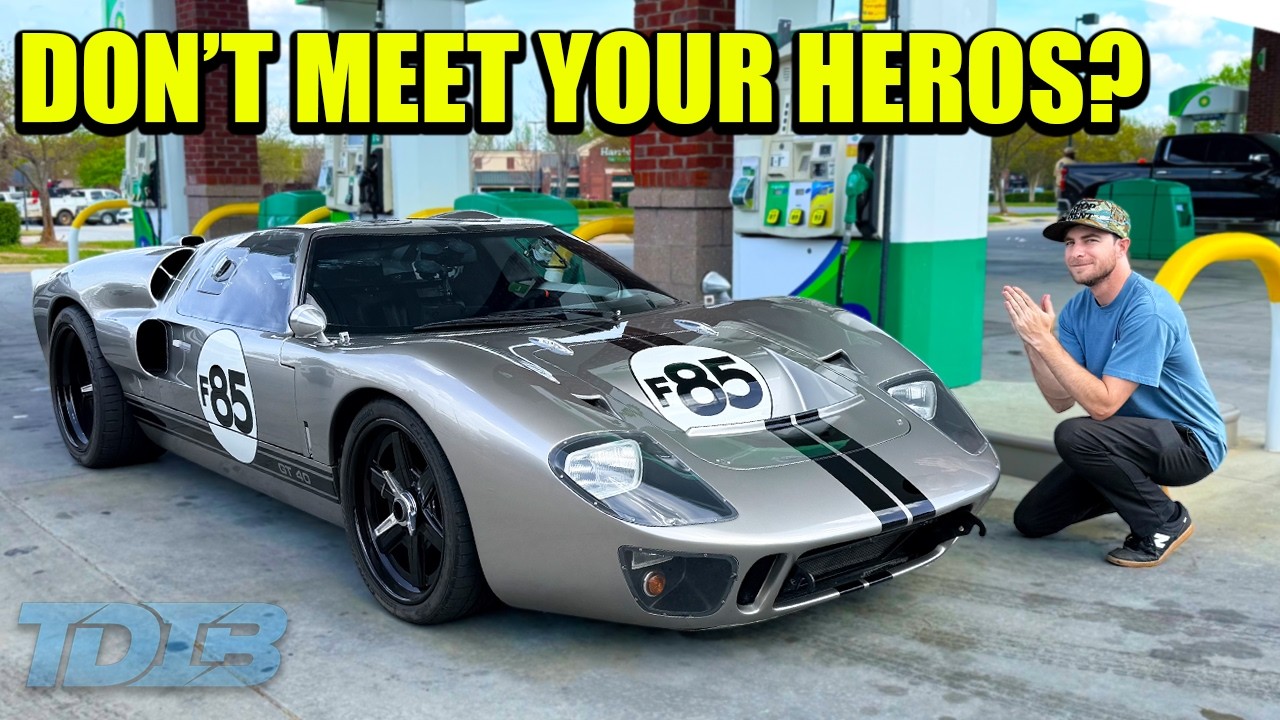 I Drove a REAL Ford GT40 on the Street!
