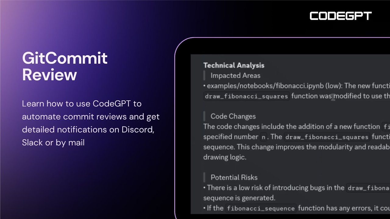 Git Commit Review