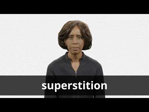 SUPERSTITION definition in American English | Collins English Dictionary