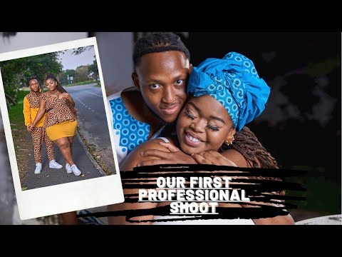 TRADITIONAL ATTIRE FOR COUPLES 2021| BTS of our first professional shoot |South African couple