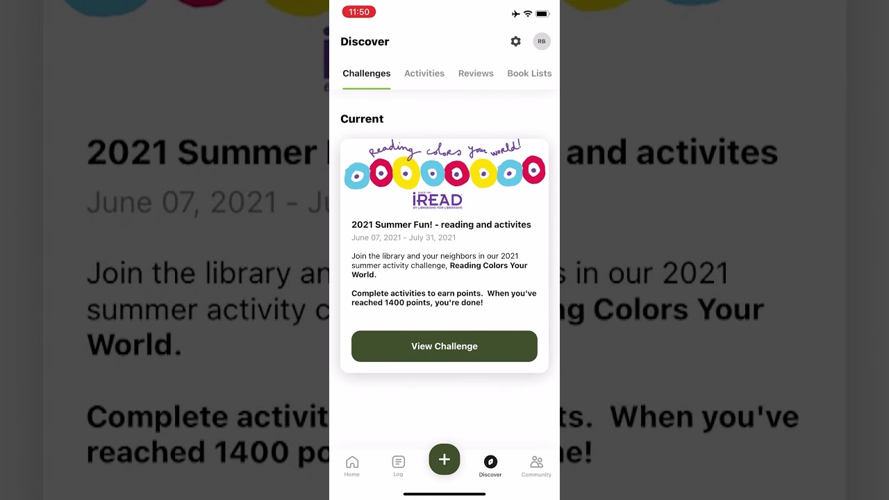Summer Reading Program 2021: Beanstack Registration