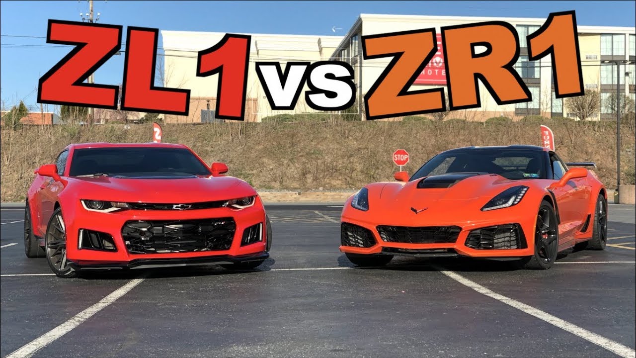 2019 Chevrolet Corvette ZR1 Drag Races Camaro ZL1 On the Street, Proves ...