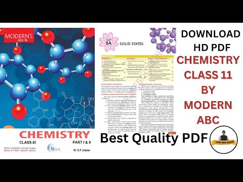 Chemistry by Modern ABC Class 11th With PDF Chapter 5 Solid States