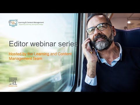 Editor webinar: Editor training on Editorial Manager 19th October, 2023