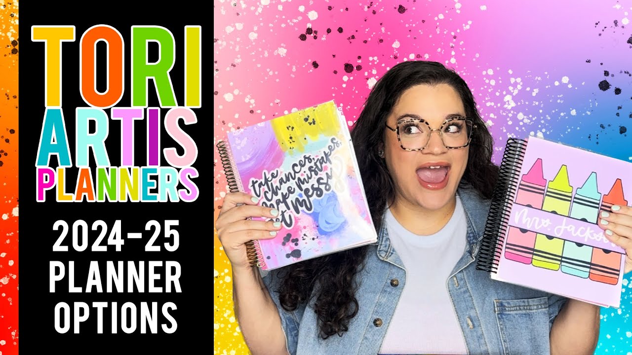 Tori Artis Planners |  2024-25 Pro Planner Options!