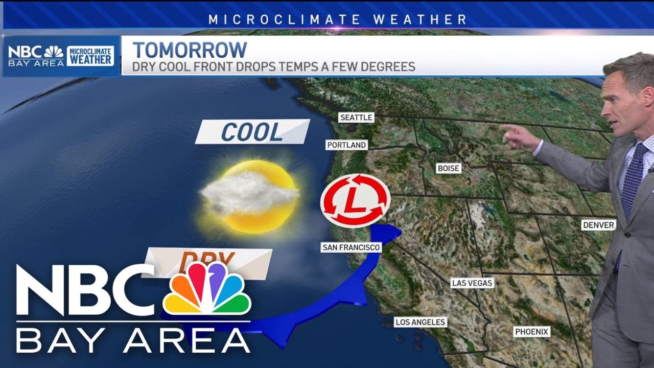 Bay Area forecast: Temps drop a few degrees