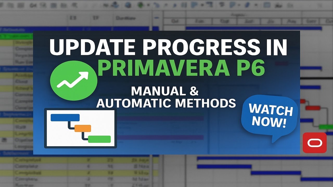 How To Update Progress In Primavera P6