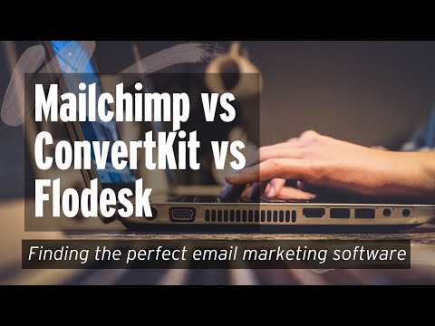 Mailchimp vs ConvertKit vs Flodesk | Finding the perfect email software