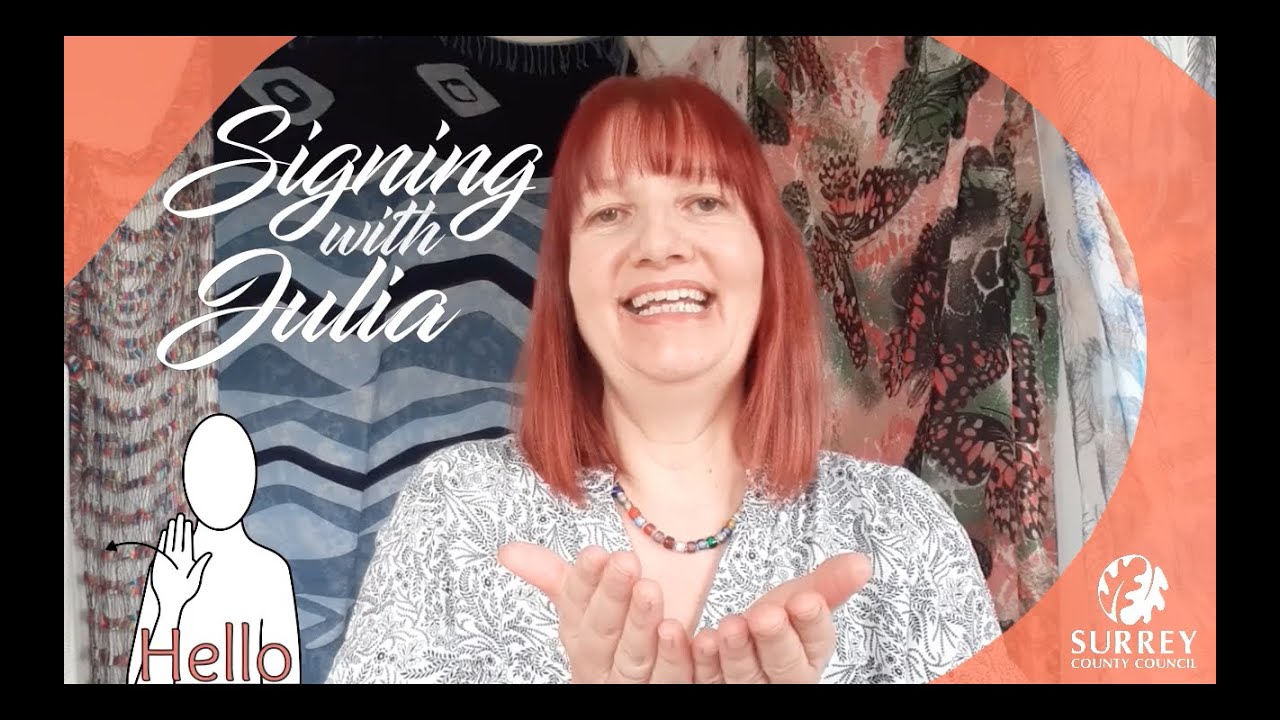 Surrey Libraries Signing with Julia - Session 4