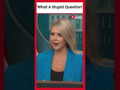 ‘What a stupid question’: Donald Trump’s Press Sec defends right to protest with a jab