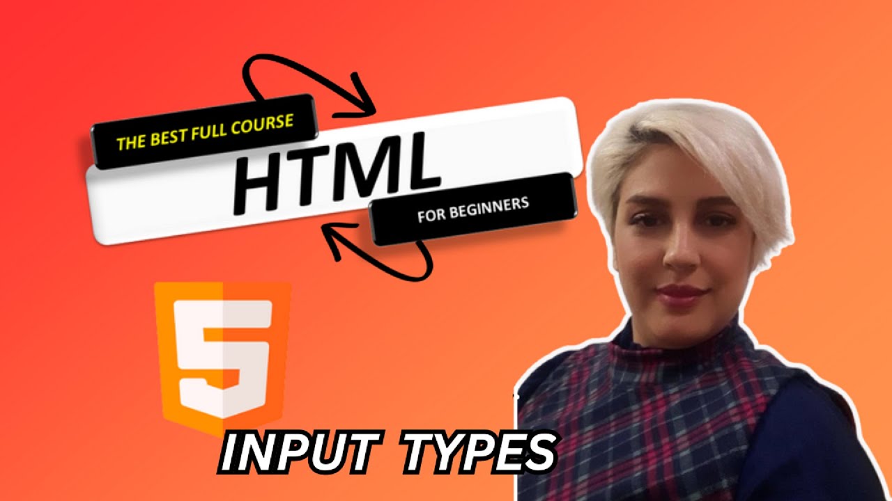 HTML Tutorial: Input types form in HTML| #webdevelopmenttutorials