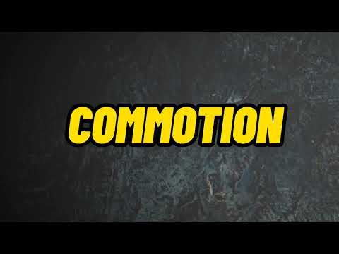 What Does COMMOTION Means || Meanings And Definitions in ENGLISH