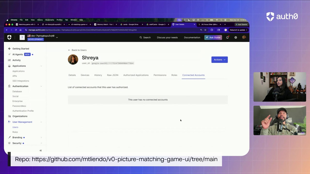 Demo Auth0 (recorded series)