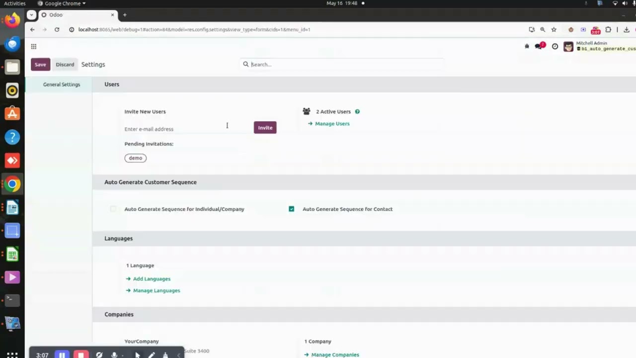 How to Generate Customer Sequence Automatically  | Auto Create Customer Code | Auto Unique Reference