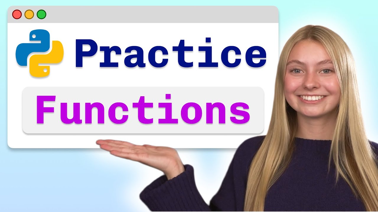 Python Functions 3 Key Practice Problems Visually Explained