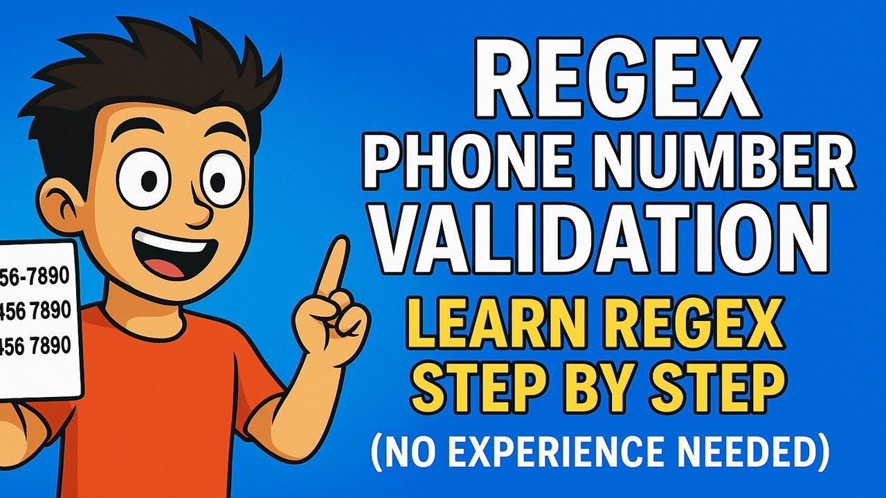Regular Expression Tutorial – Learn Regex with Phone Number Validation Example