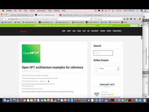 Open HFT architecture examples for reference – Quantix