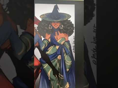 Reason why I draw women so THICK #artmeme#blackartist#digitalart#afroart