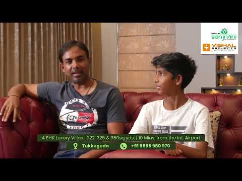 Vishal Sanjivini Triplex Luxury villas for sale at Tukkuguda , Hyderabad- Vishal Projects
