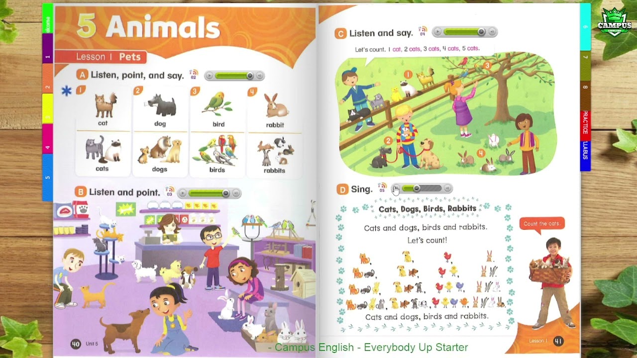 Everybody Up Starter - Unit 5 - Animals - Lesson 1 - Pet