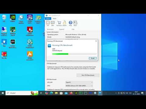 Geekbench 6 Run CPU Benchmark