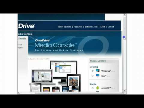 Online tutorial: How to install Overdrive Media Console | rochpublibrary