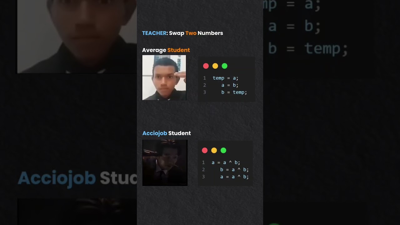 Comment your answer.. #coding #acciojob.