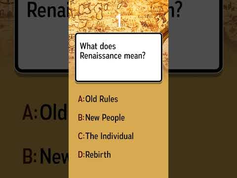 Define Renaissance, please.