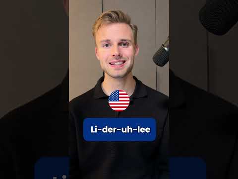 How to pronounce LITERALLY #english