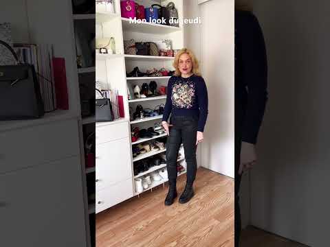 Un petit pull en cachemire à motif un style classique qui garde au chaud!