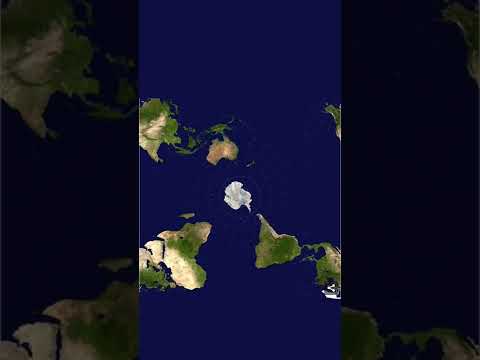 Antarctica Centred Map!