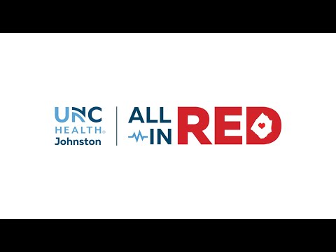 UNC Health Johnston's All in Red Campaign