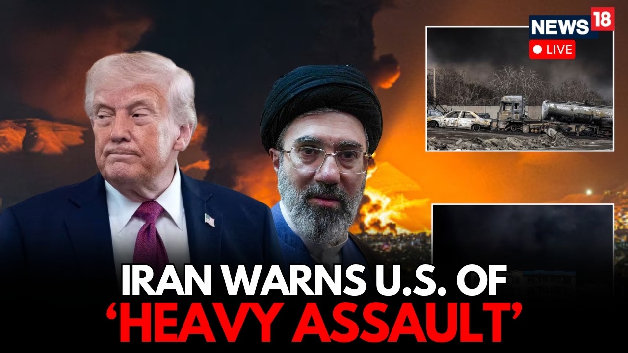 LIVE: Amid Escalating Tensions Between Iran ANd USA, Iran Warns US Of ‘Heavy Assault’ | N18G