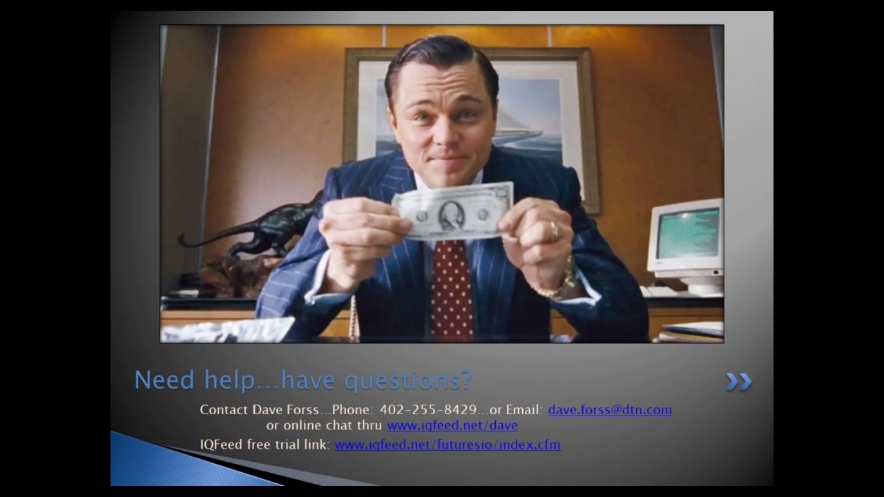 Market Analysis and Commentary w/Dave Forss @ DTN IQFeed