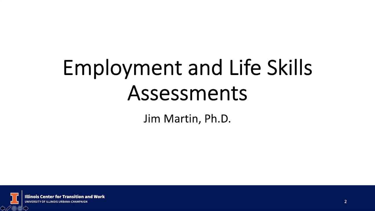 Employment and Life Skills Assessment