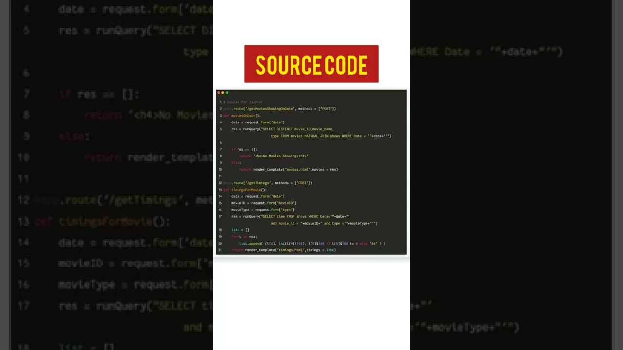 💥#movie🤯 ticket booking system 💢💥using python🐍