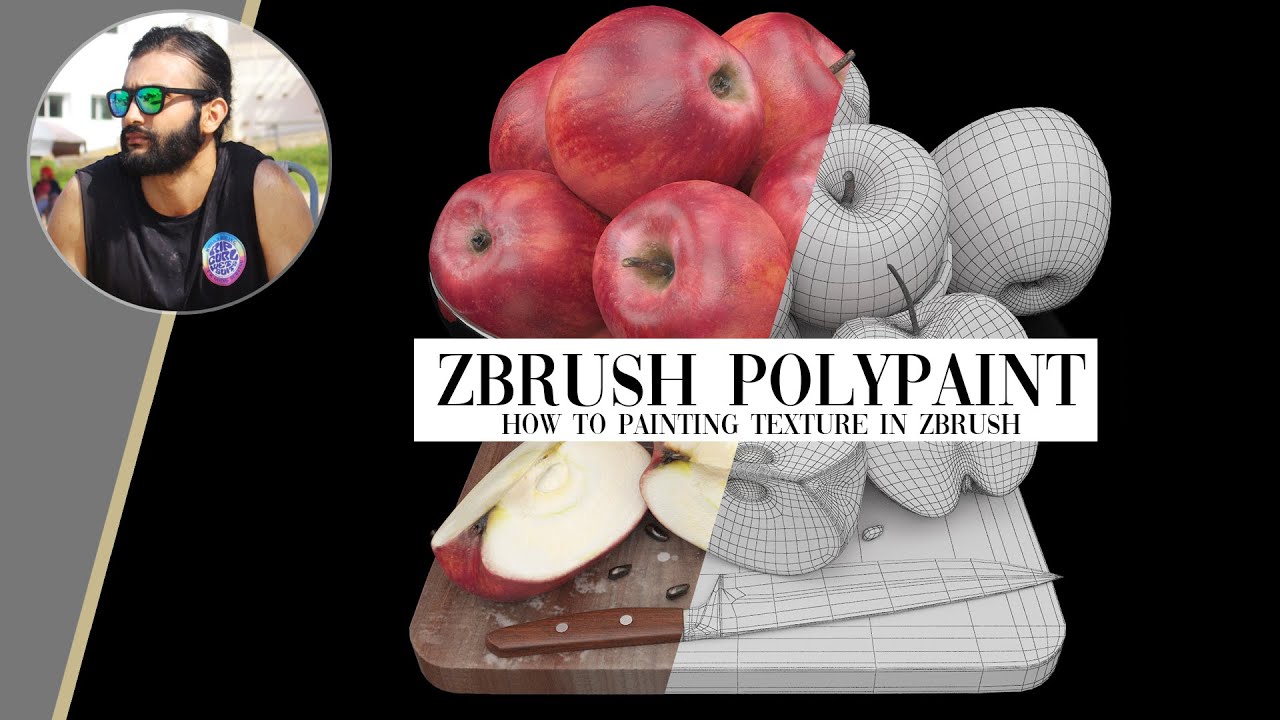 zbrush Tutorial - ZBrush Polypainting/Texturing