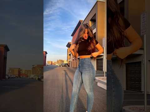 These Fit Jeans look beautiful in this girl #shorts