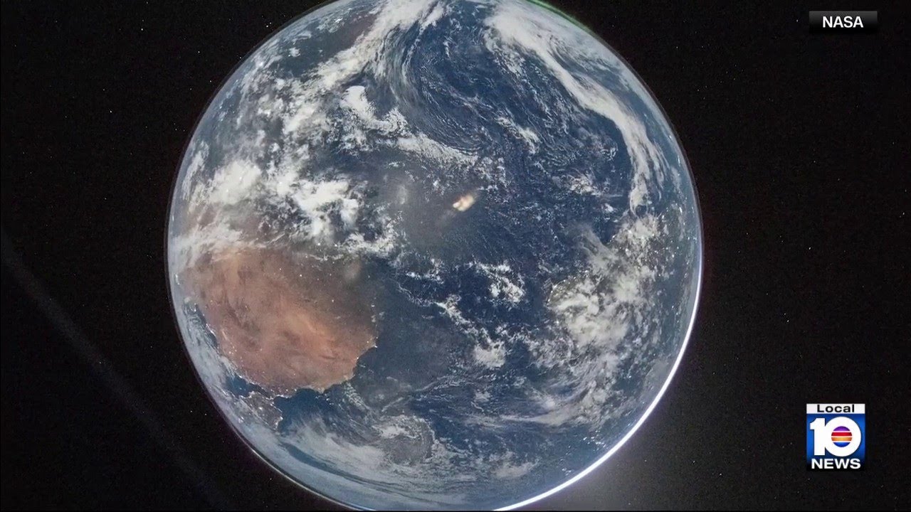 NASA Artemis II crew captures amazing Earth photos