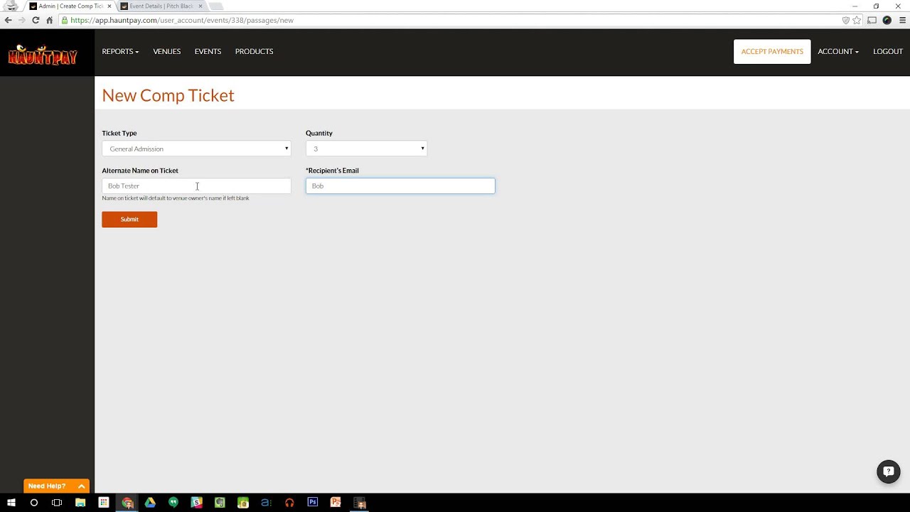 Feature Spotlight: Comp Tickets
