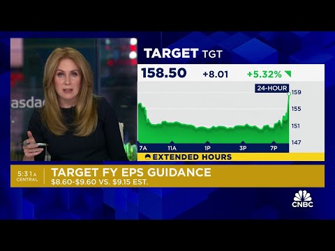 Target shares pop as retailer boosts profits, despite lackluster sales forecast