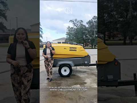 185 CFM Atlas Copco #aircompressor ready to work 🙌🏽✨️