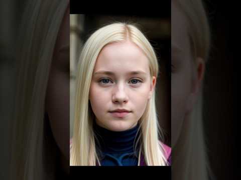 AI generated images of Hannah Abbott according to the book #ai #aiart #hannah