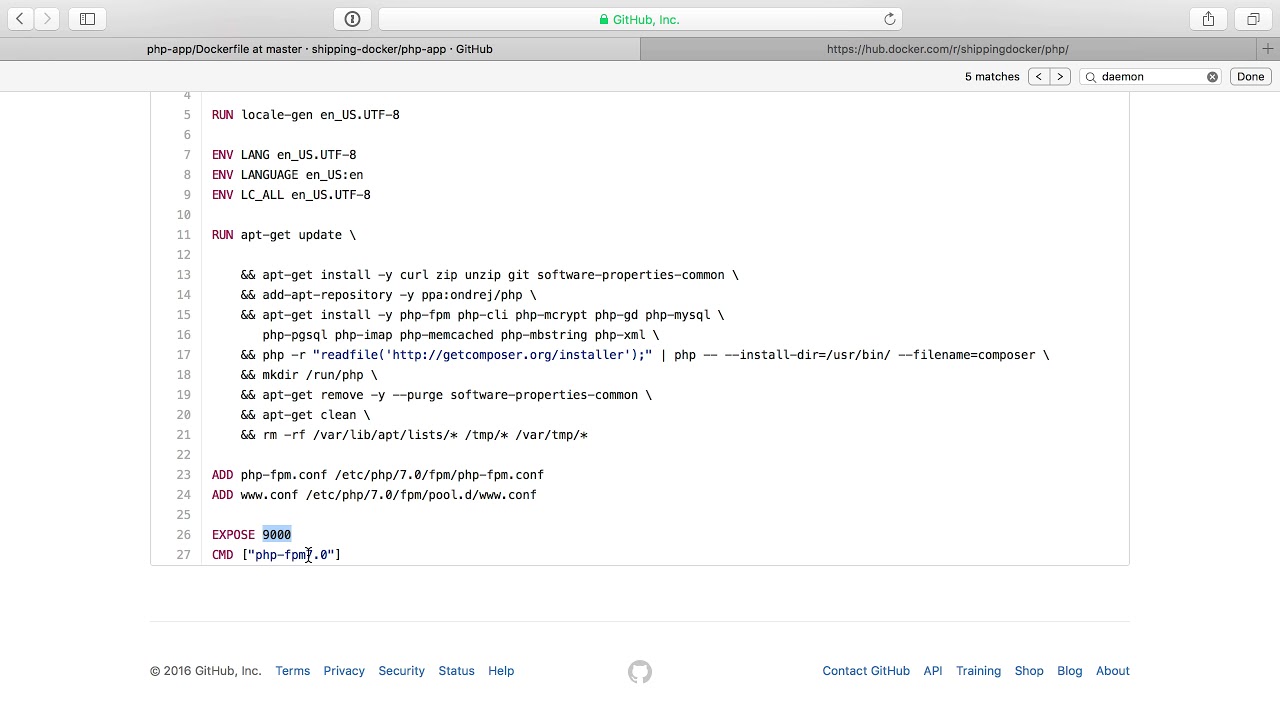 Docker in Development - Building a PHP Image