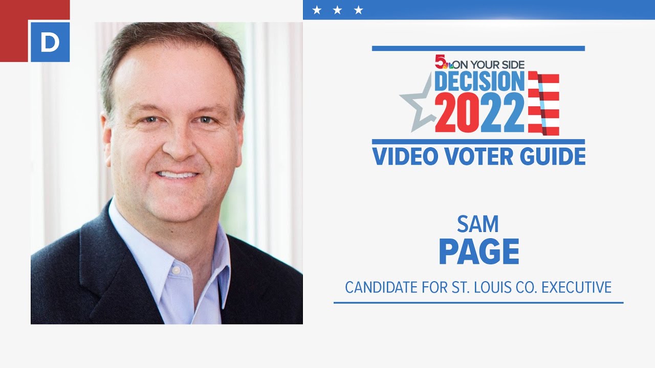 Missouri primary video voter guide: Sam Page